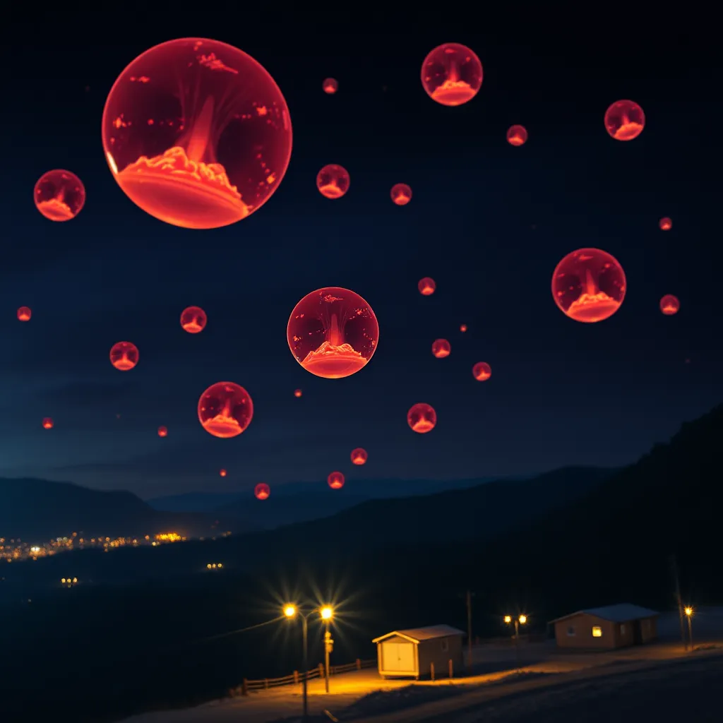 Multiple Orbs Spotted in Norway Spark Eyewitness Reactions : MysteryLores