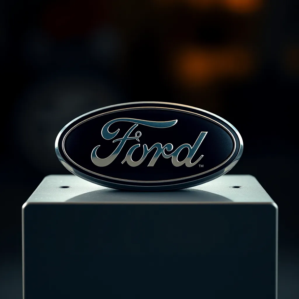 Proof Emerges of the Original Ford Logo on Benchmark Block : MysteryLores