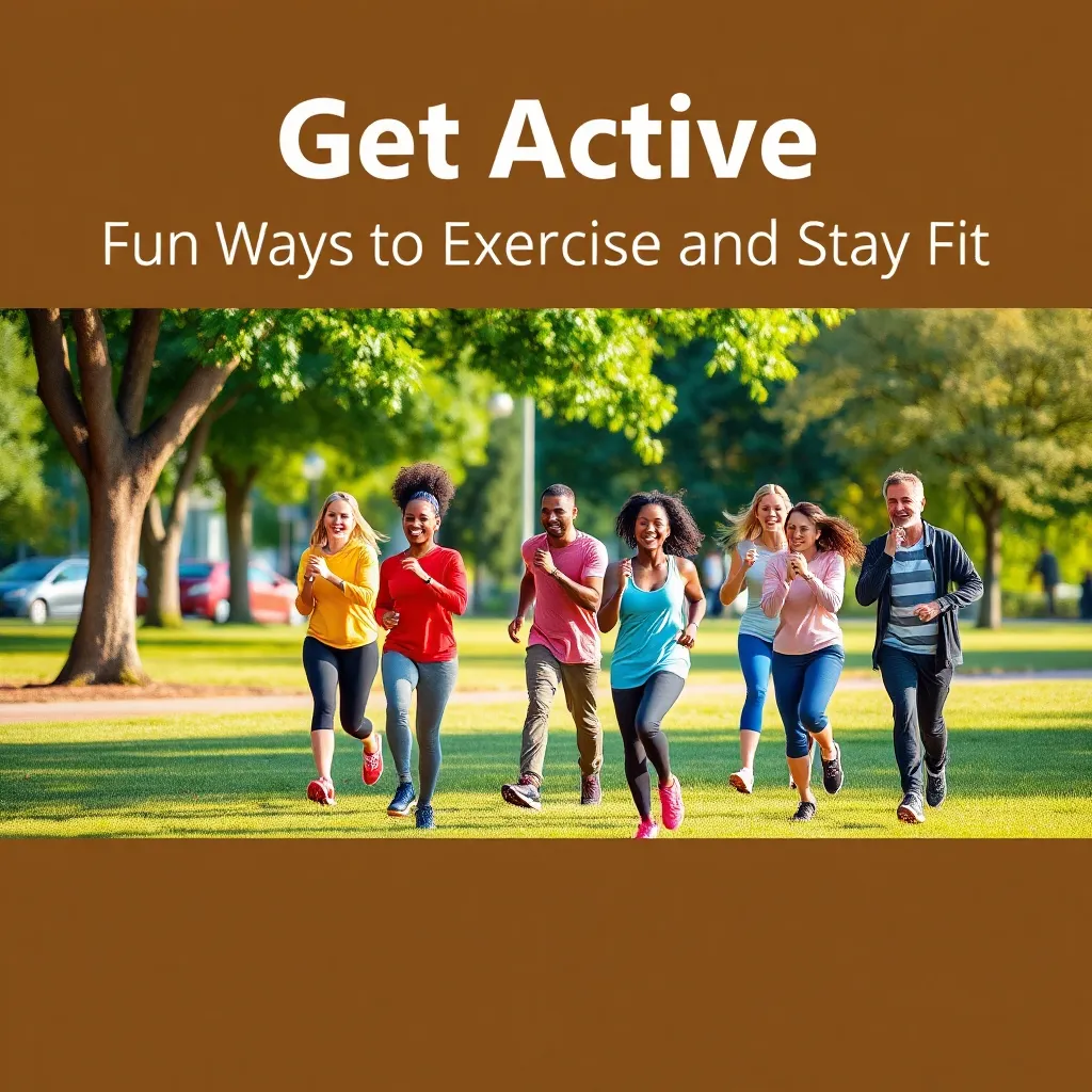 Get Active: Fun Ways to Exercise and Stay Fit : MysteryLores