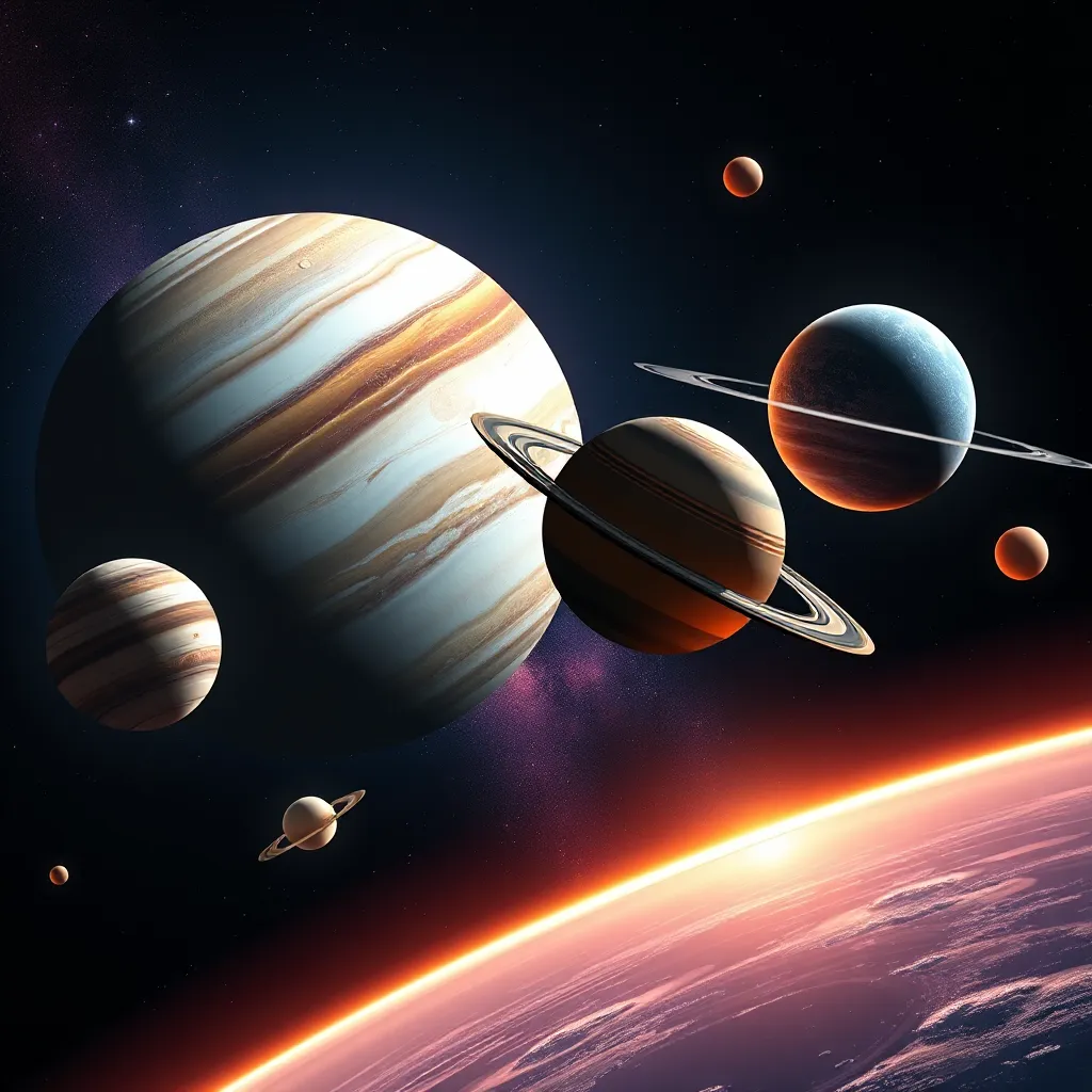 Exploring the Outer Planets: Insights on Jupiter to Neptune : MysteryLores
