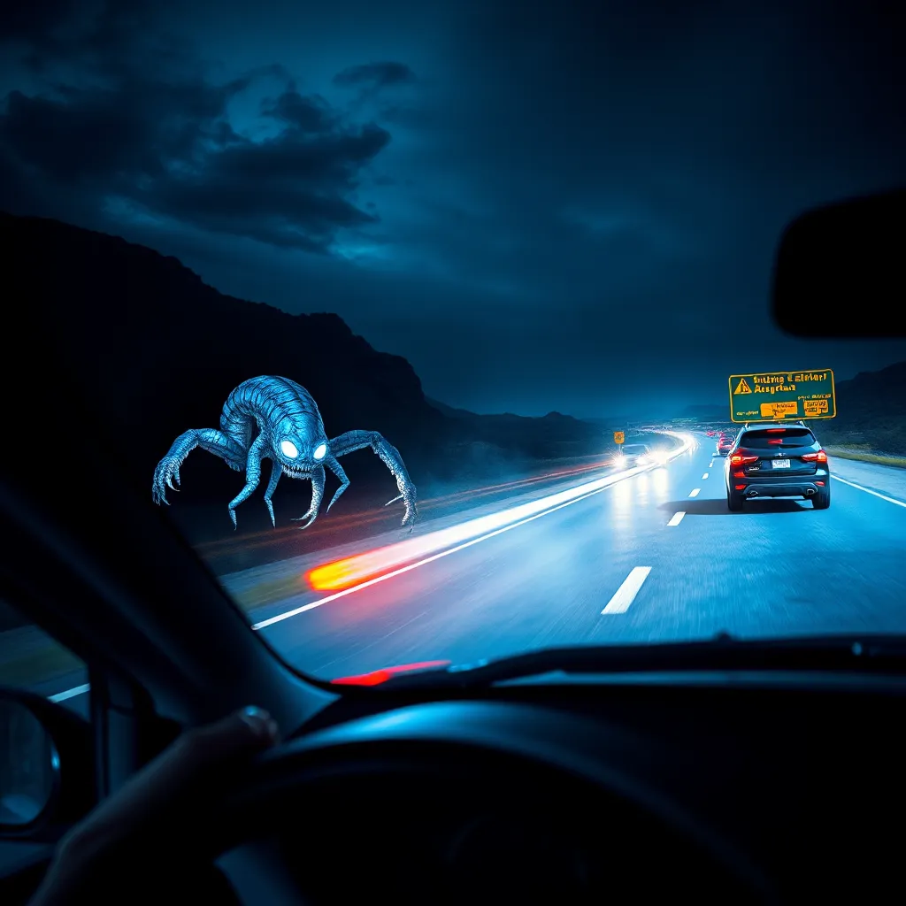 Driver Sees Scary Pale Crawler Near Barstow : MysteryLores