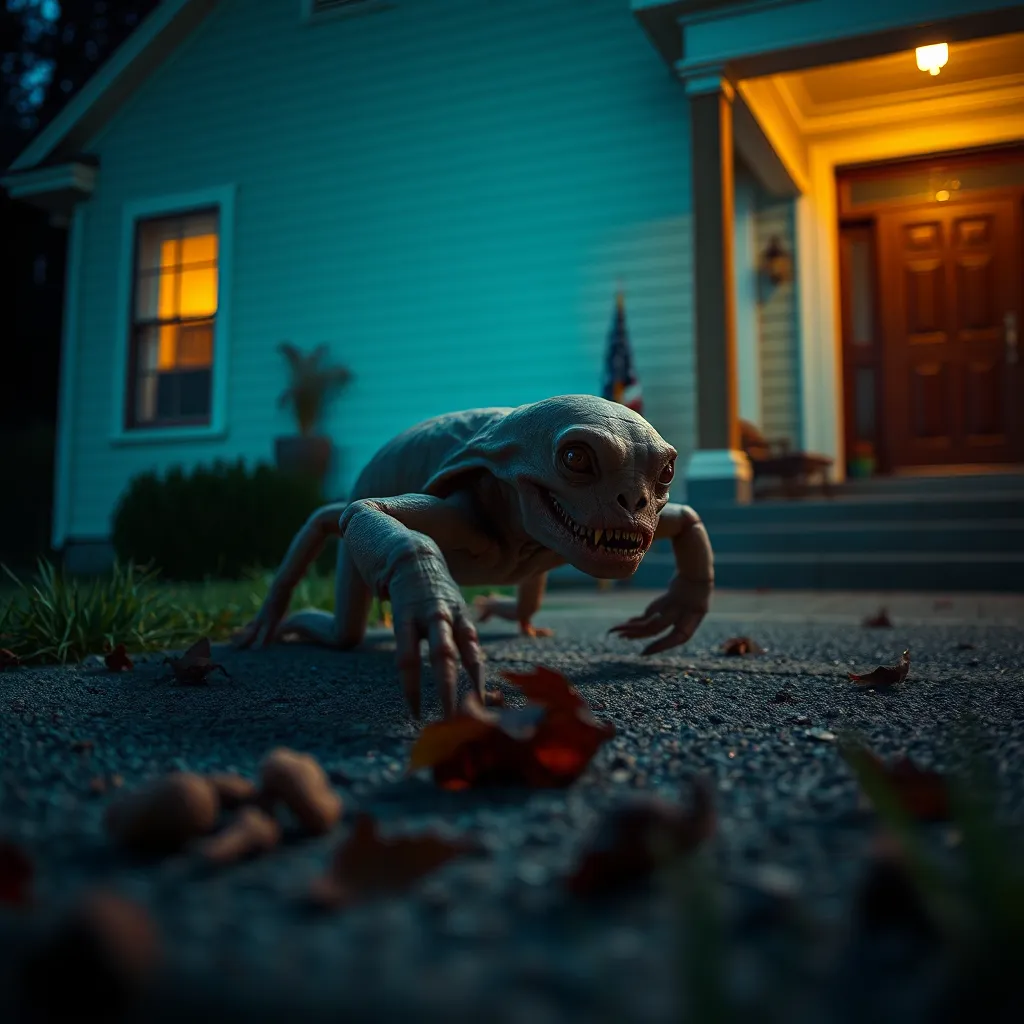 Chilling Footage of Pale Crawler Captured in N.C. : MysteryLores