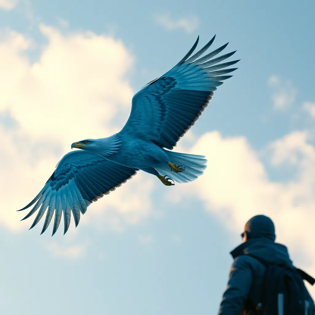 The Dream of a Rare Pale Blue Eagle Encounter : MysteryLores