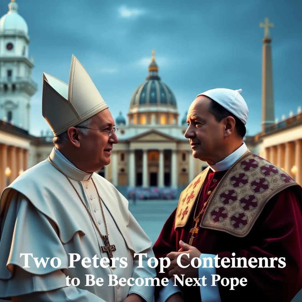 Two Peters Top Contenders to Become Next Pope : MysteryLores