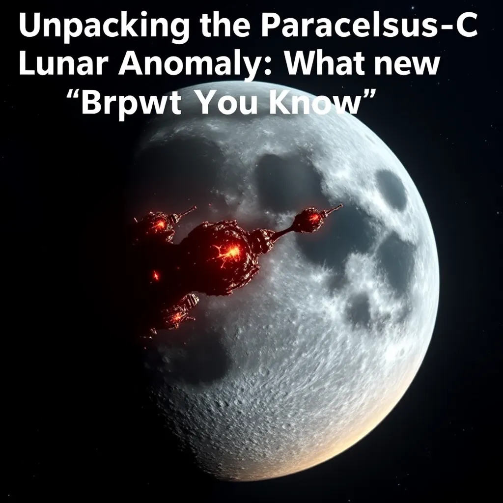 Unpacking the Paracelsus C Lunar Anomaly: What We Know : MysteryLores