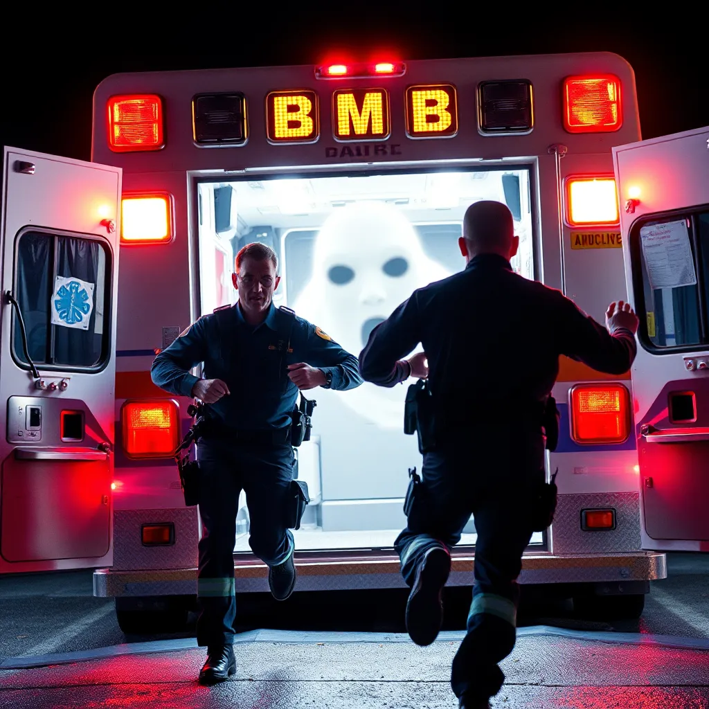 Paramedic's Terrifying Encounter with a Ghost in Rig : MysteryLores