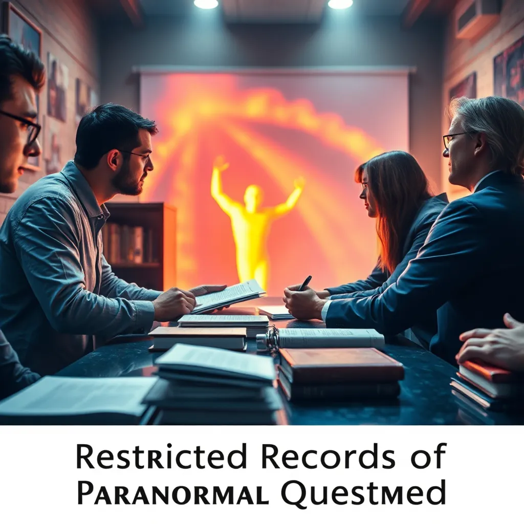 Restricted Records of Paranormal Activity Questioned : MysteryLores