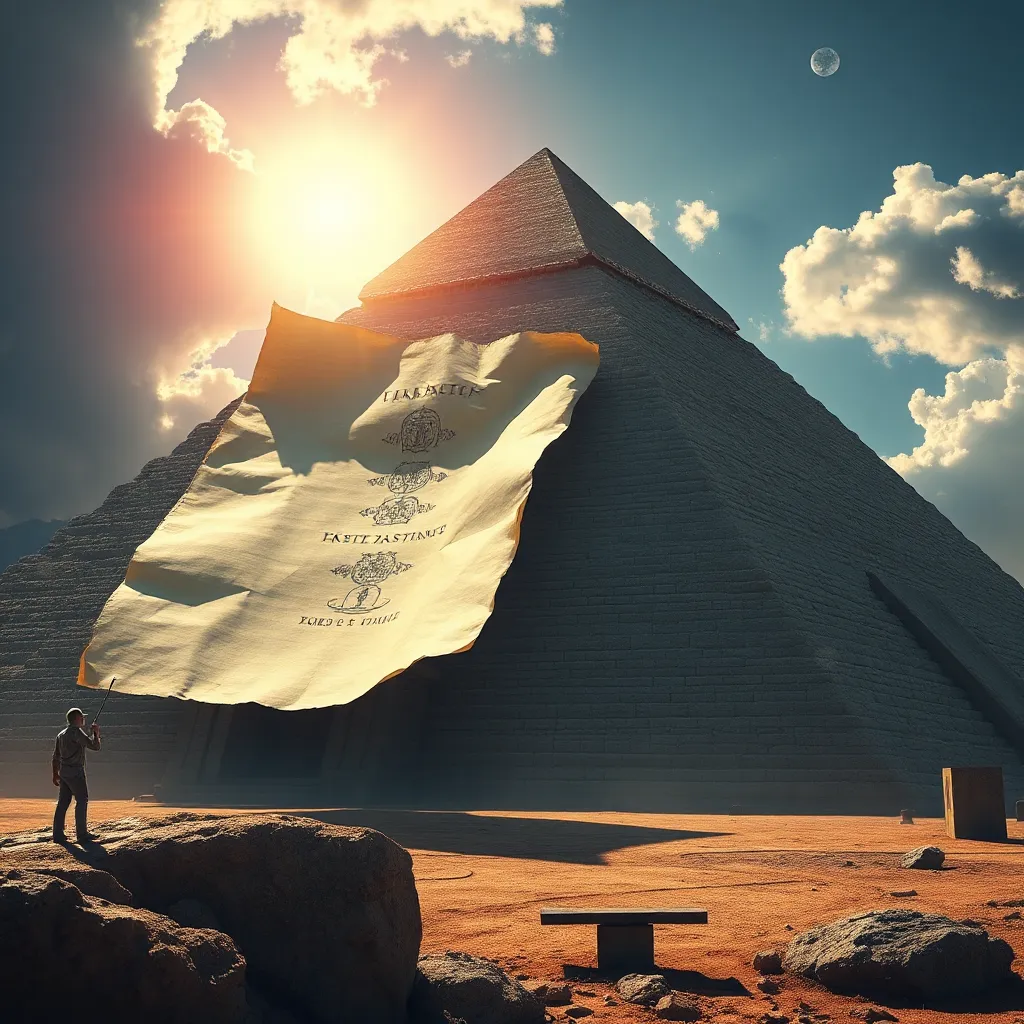 Mysterious Parchment Found at Pyramid Raises Questions : MysteryLores
