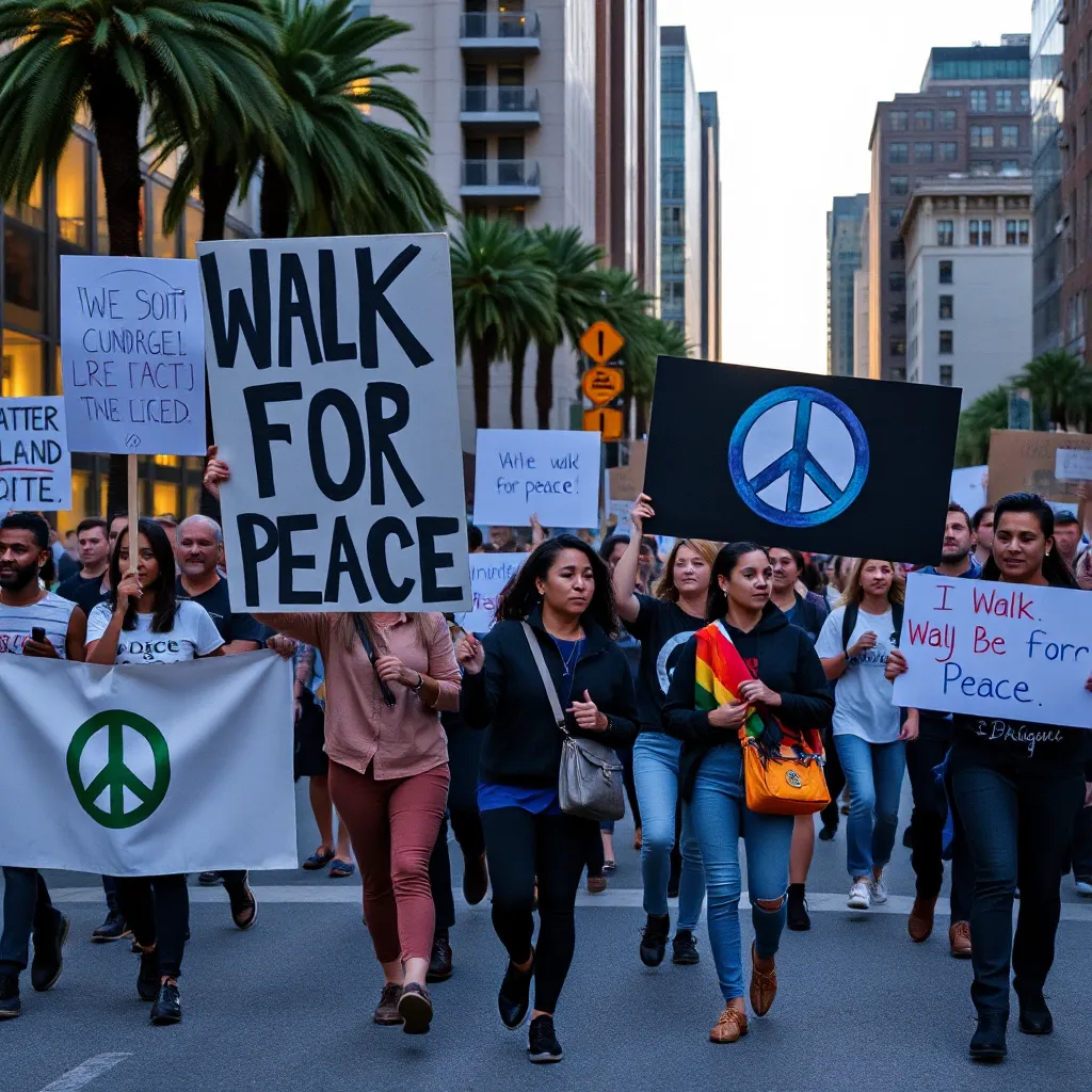 Photos Capture the Spirit of Walk for Peace in LA : MysteryLores