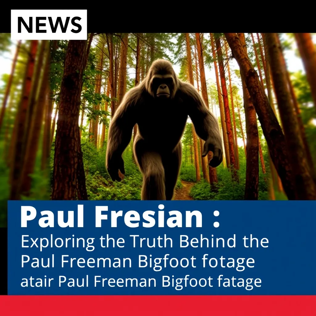Exploring the Truth Behind the Paul Freeman Bigfoot Footage : MysteryLores