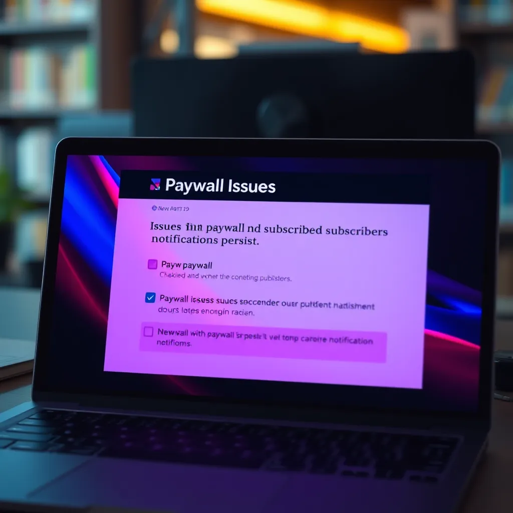 Issues with Paywall and Subscriber Notifications Persist : MysteryLores