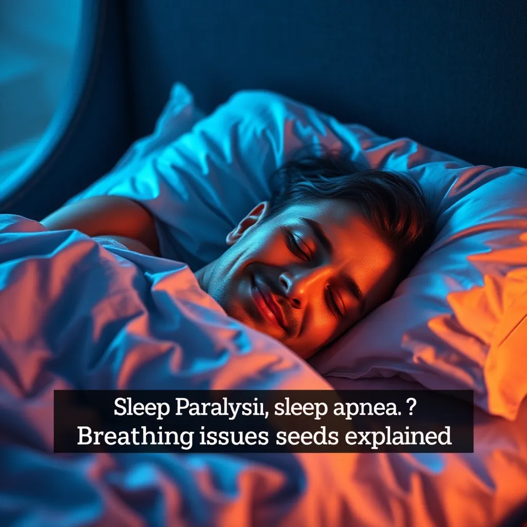 Sleep Paralysis or Sleep Apnea? Breathing Issues Explained : MysteryLores