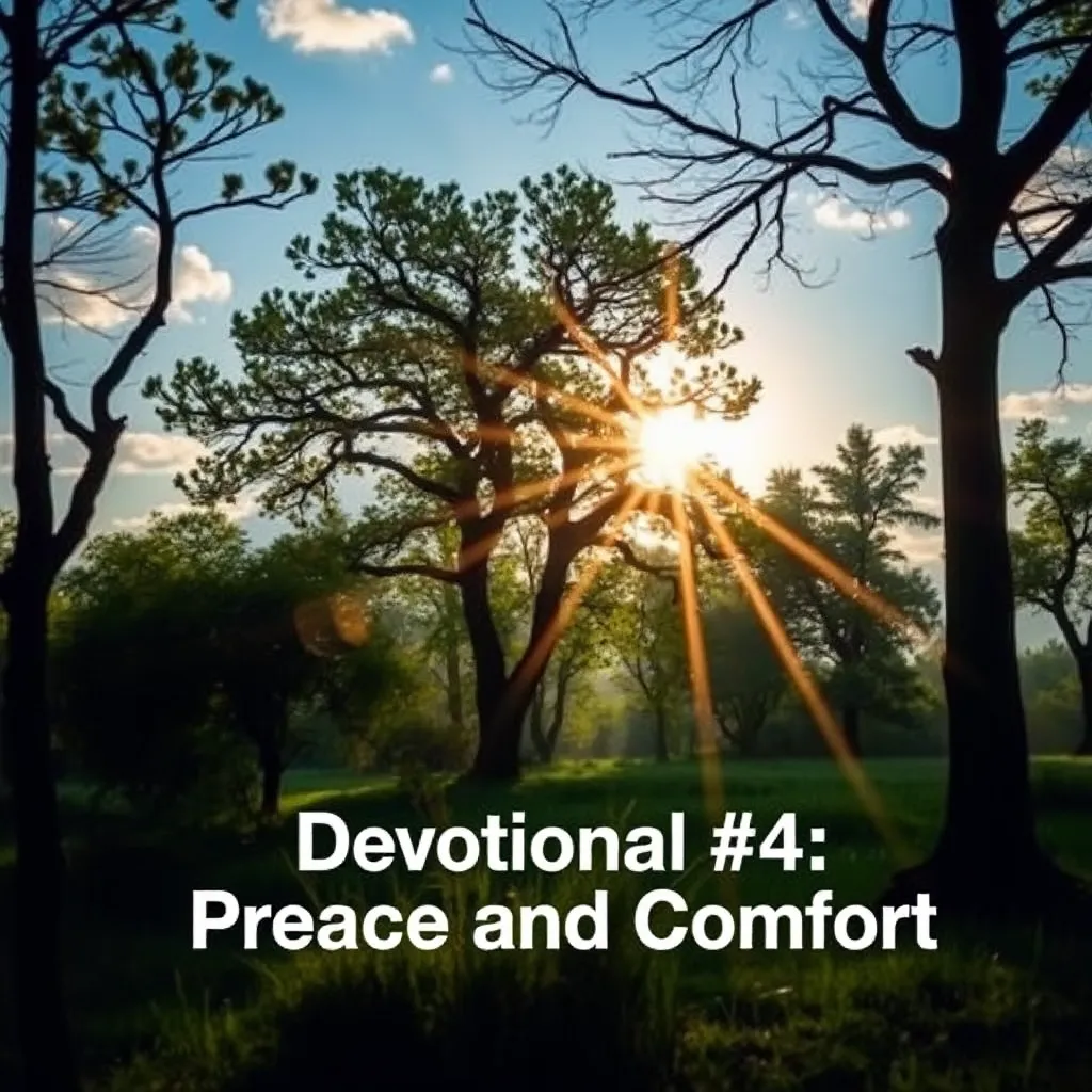 Devotional #4: A Prayer for Peace and Comfort : MysteryLores