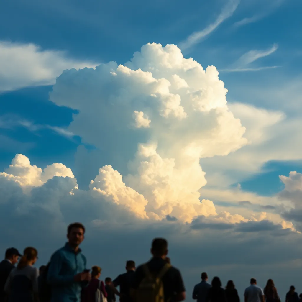 Unusual Sky Formation Sparks Curiosity Among People : MysteryLores