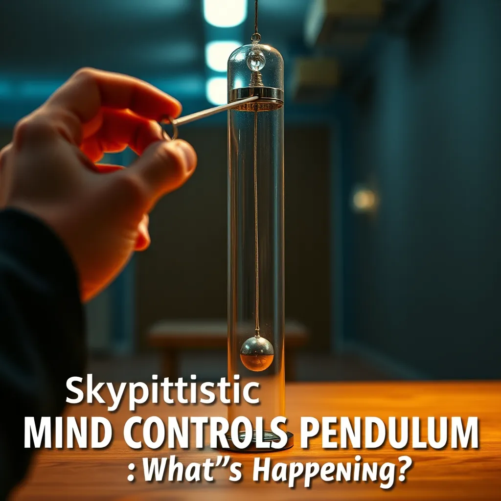 Skeptical Science Mind Controls Pendulum: What's Happening? : MysteryLores