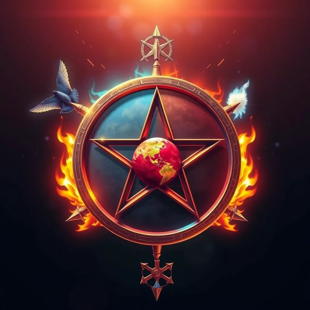 Exploring Elements, Directions, and the Pentagram : MysteryLores
