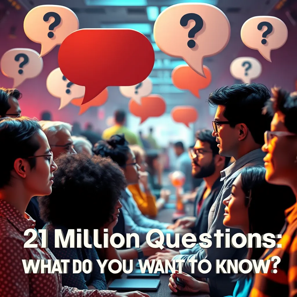 21 Million Questions: What Do You Want to Know? : MysteryLores