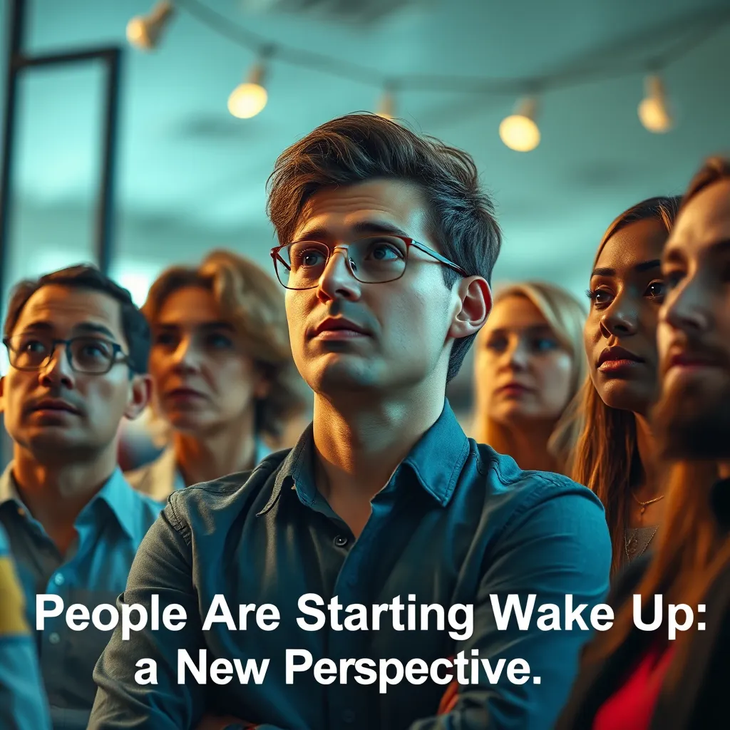 People Are Starting to Wake Up: A New Perspective : MysteryLores