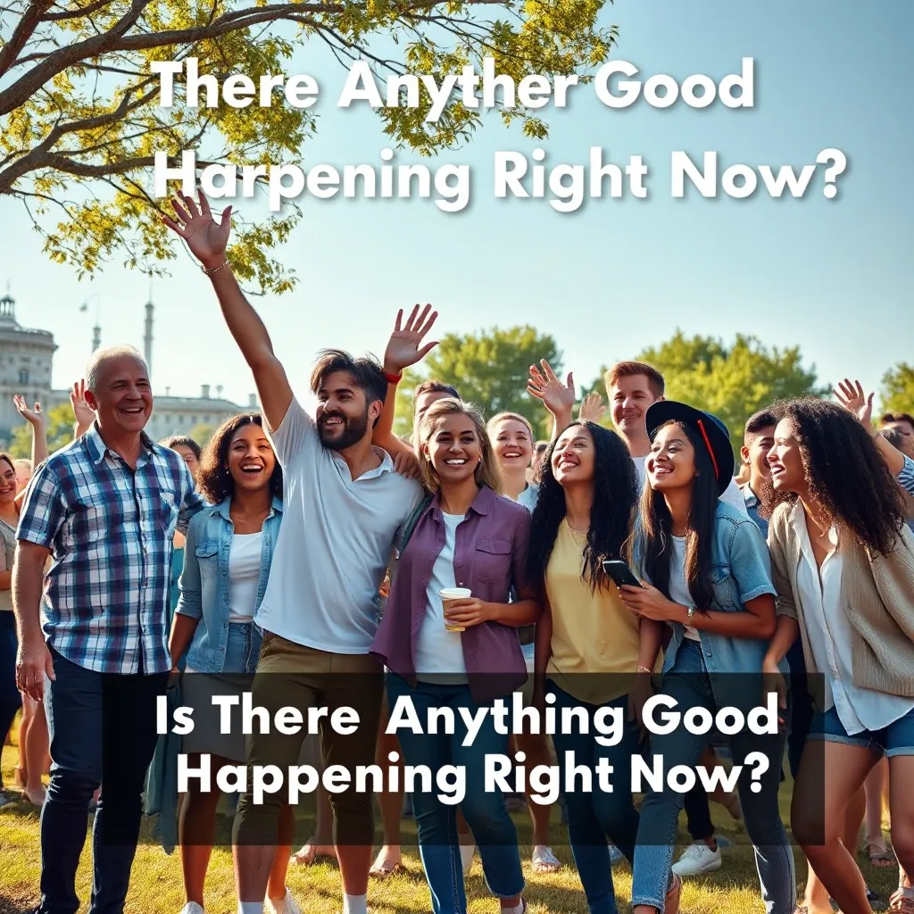 Is There Anything Good Happening Right Now? : MysteryLores