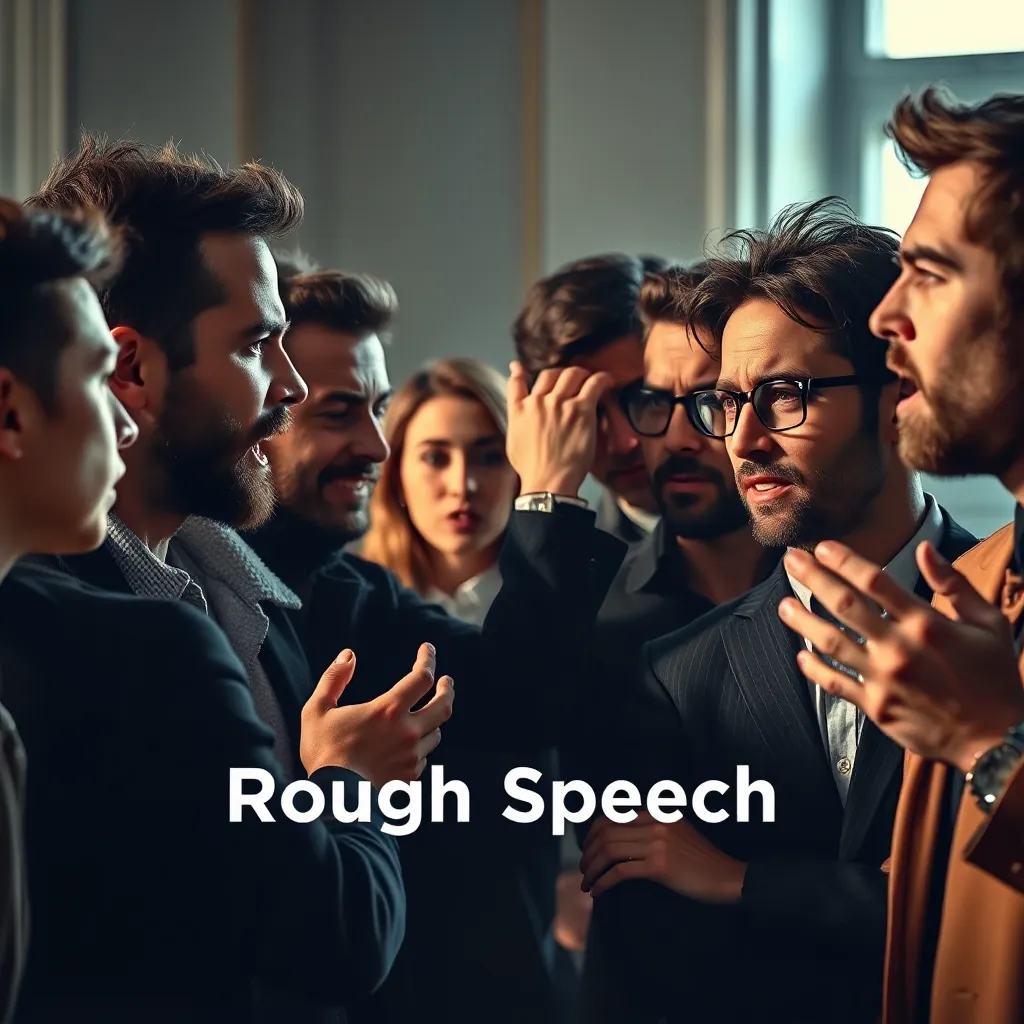 Rough Speech: Impacts on Communication and Perception : MysteryLores