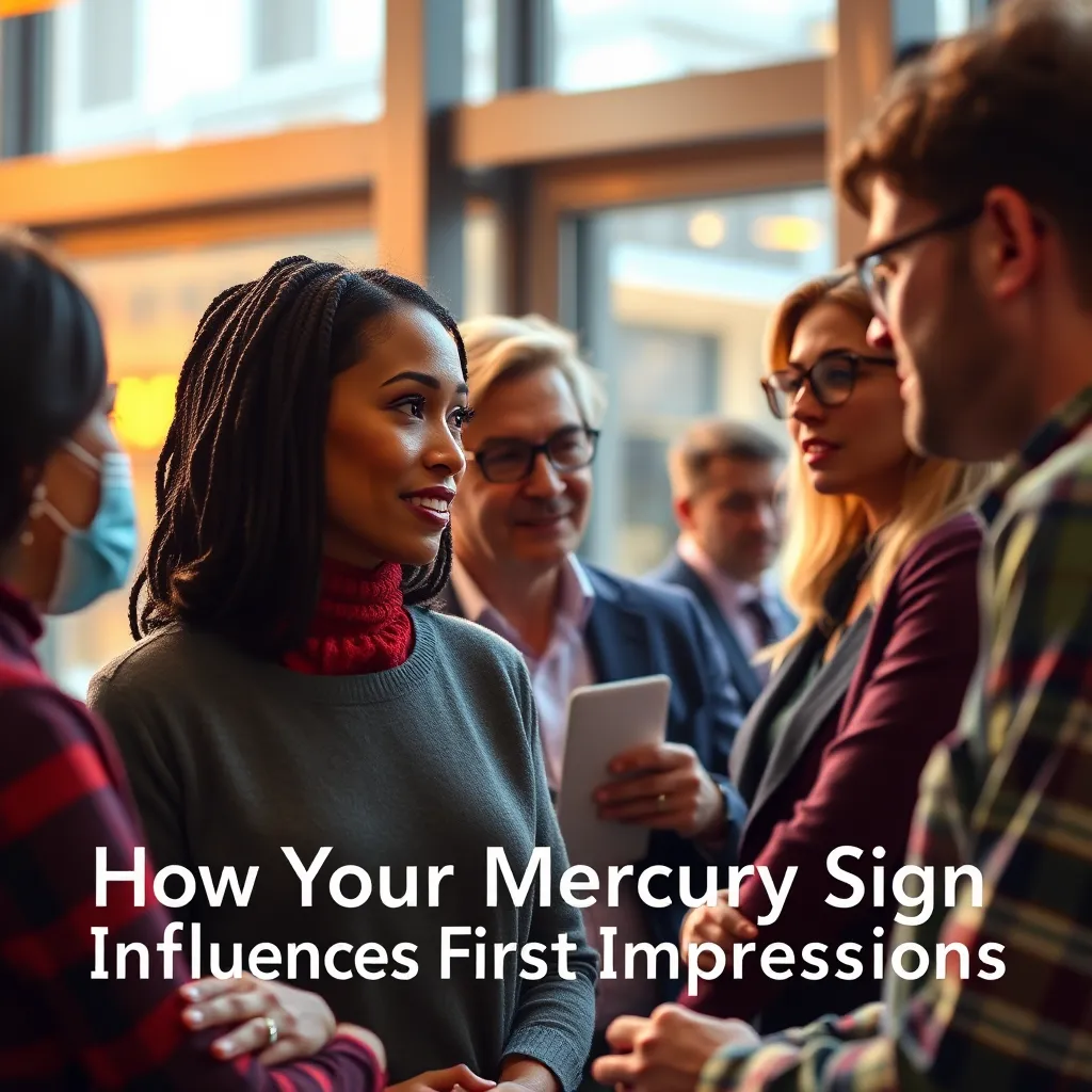 How Your Mercury Sign Influences First Impressions : MysteryLores