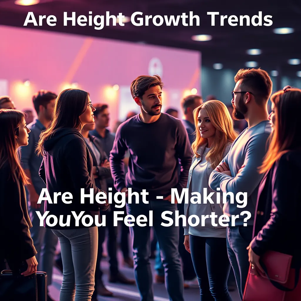 Are Height Growth Trends Making You Feel Shorter? : MysteryLores