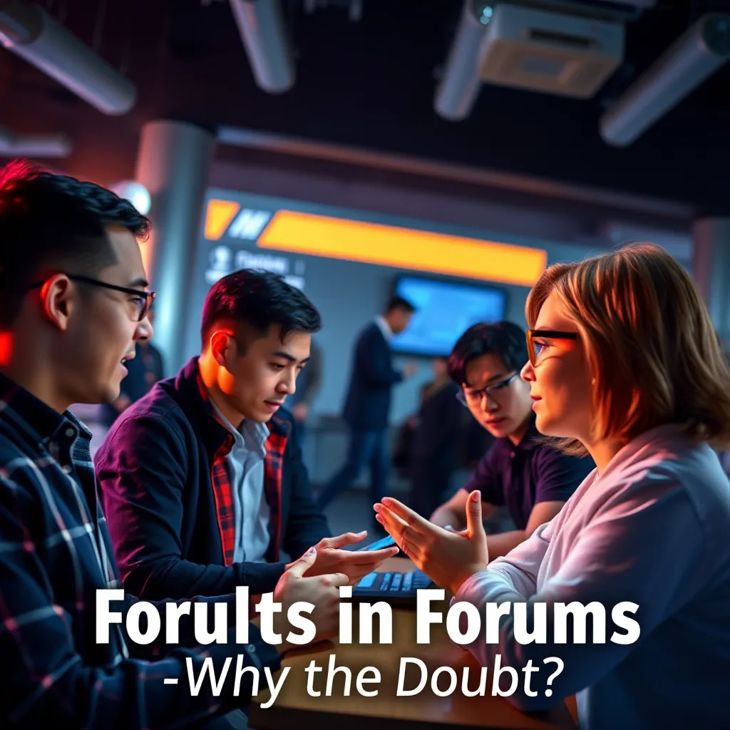 Questioning Results in Forums: Why the Doubt? : MysteryLores