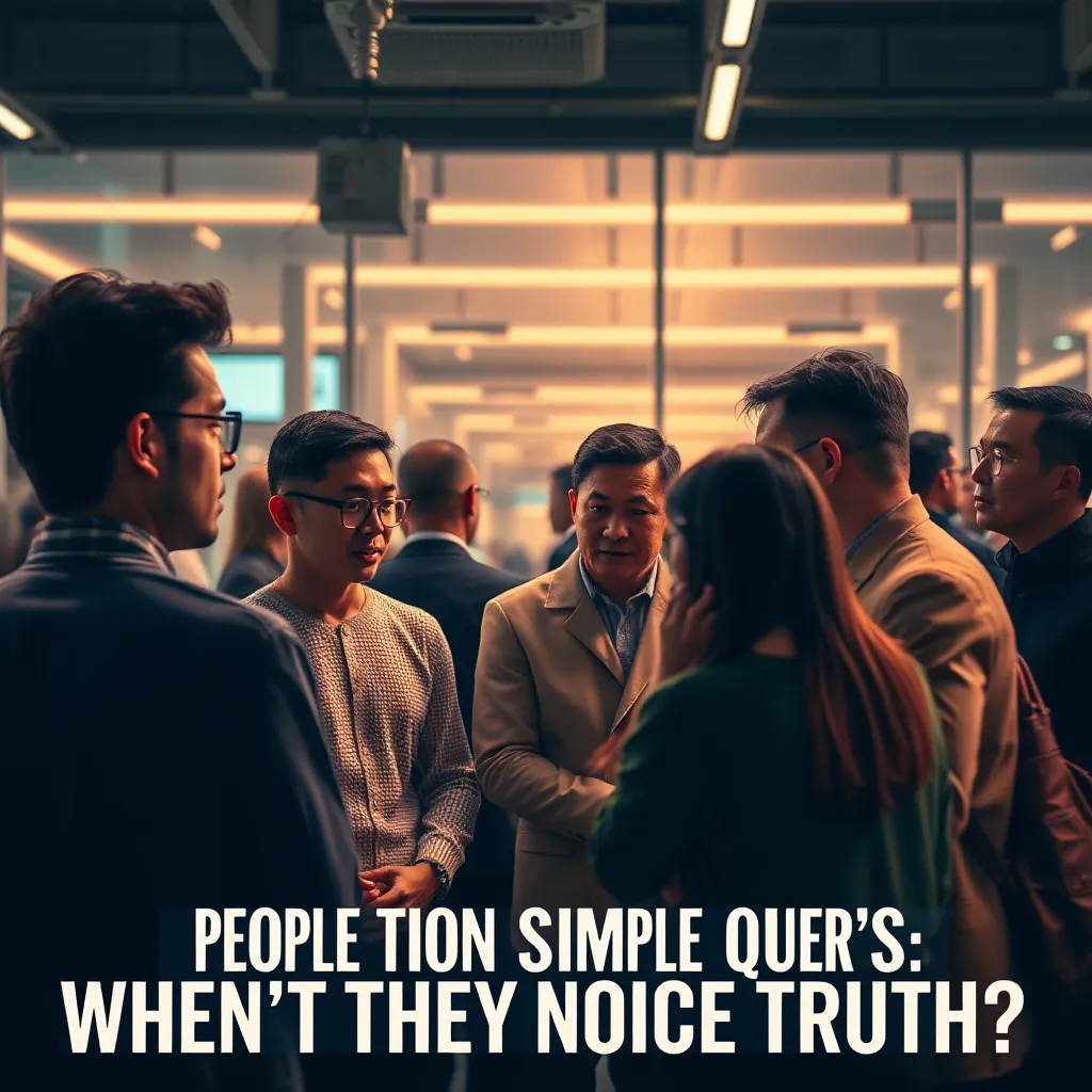 People Question Simple Queries: When Do They Notice Truth? : MysteryLores