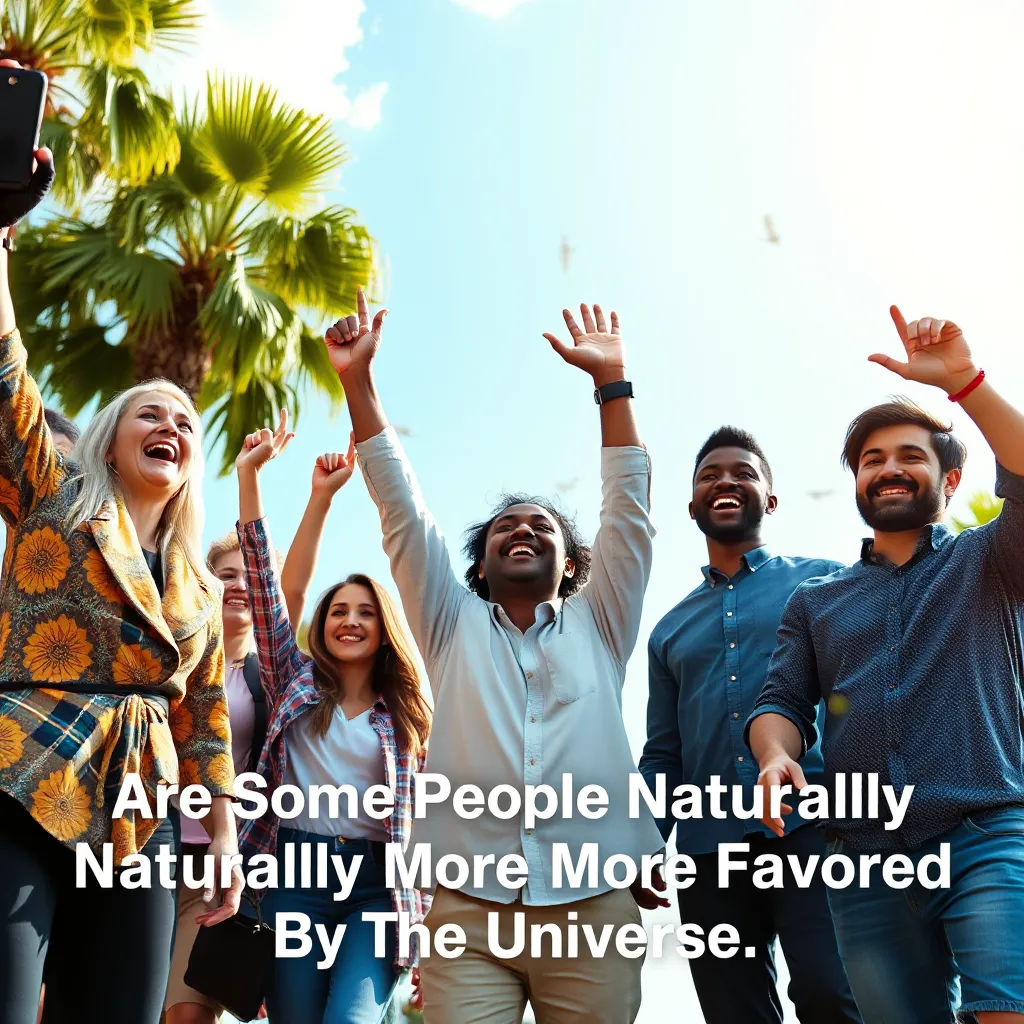 Are Some People Naturally More Favored By the Universe? : MysteryLores