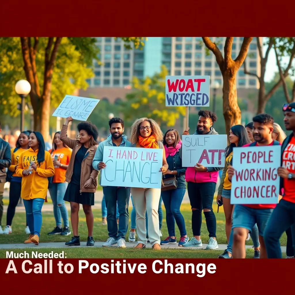 Much Needed: A Call for Positive Change : MysteryLores