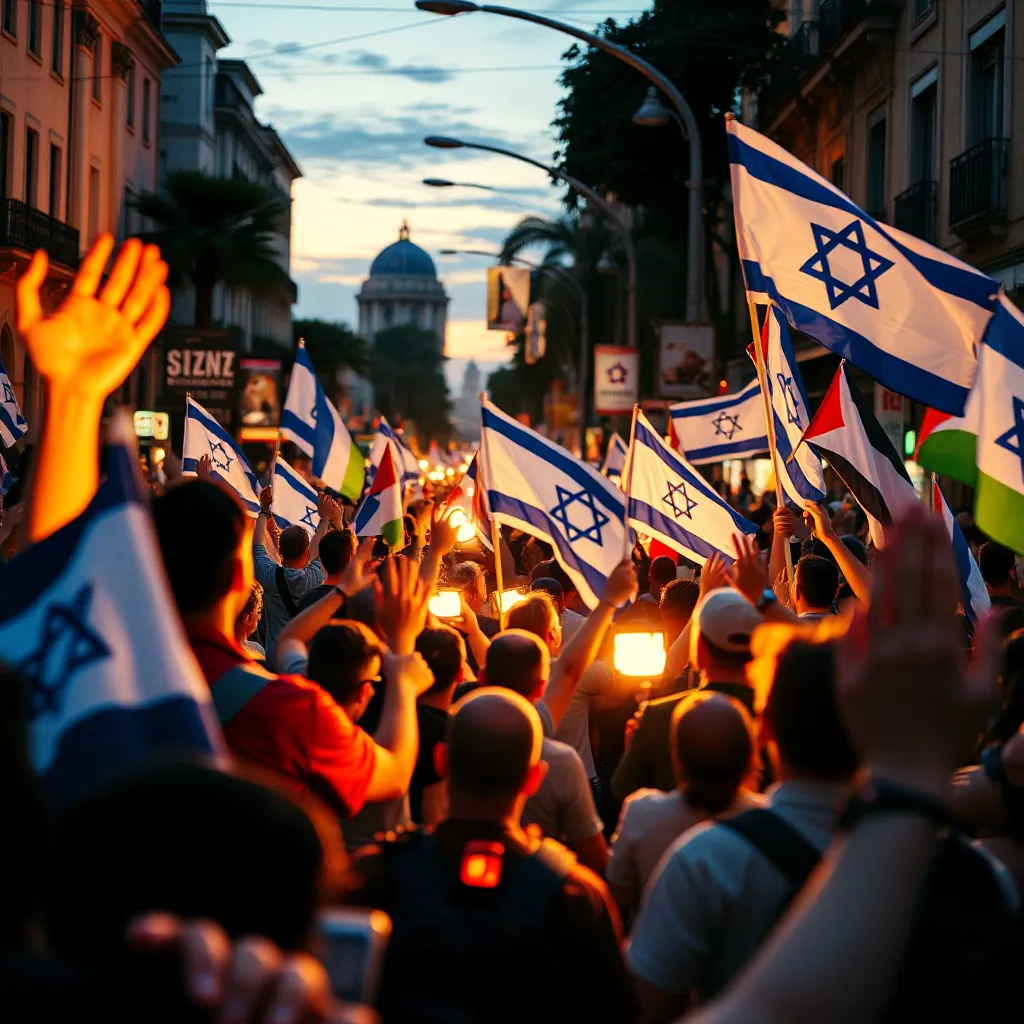 Joyous Celebrations Mark Israel's Emergence as a State : MysteryLores