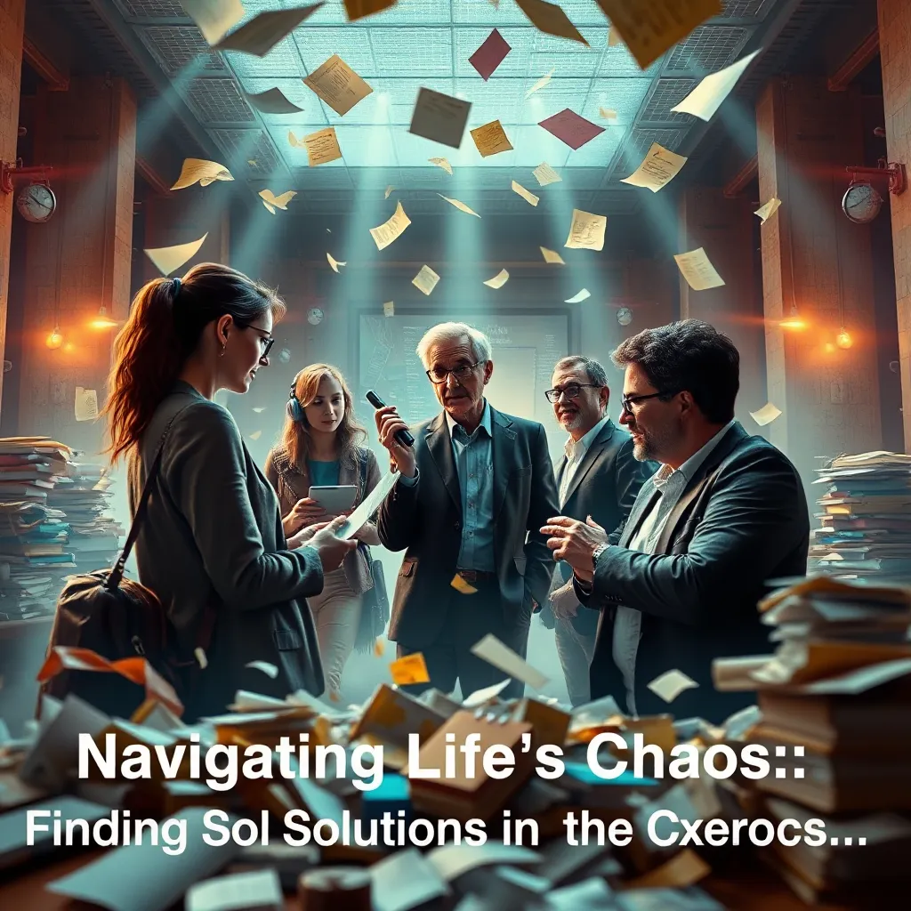 Navigating Life's Chaos: Finding Solutions in the Chaos : MysteryLores