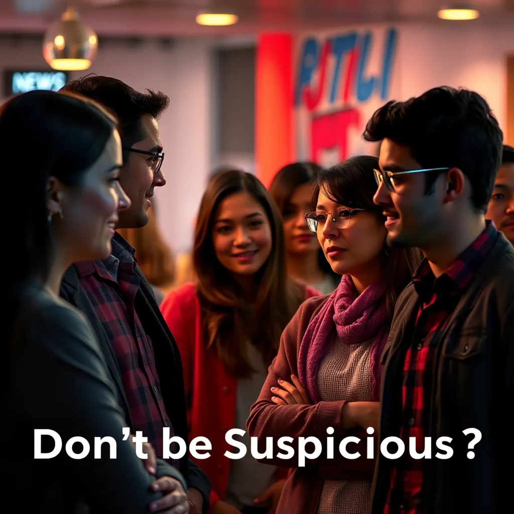 Understanding the Phrase: Don’t Be Suspicious : MysteryLores