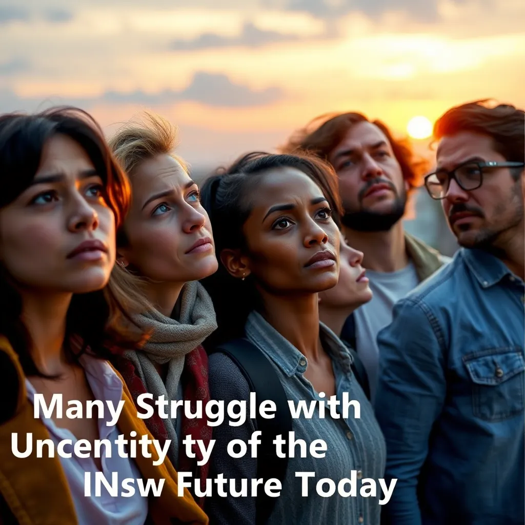 Many Struggle with Uncertainty of the Future Today : MysteryLores