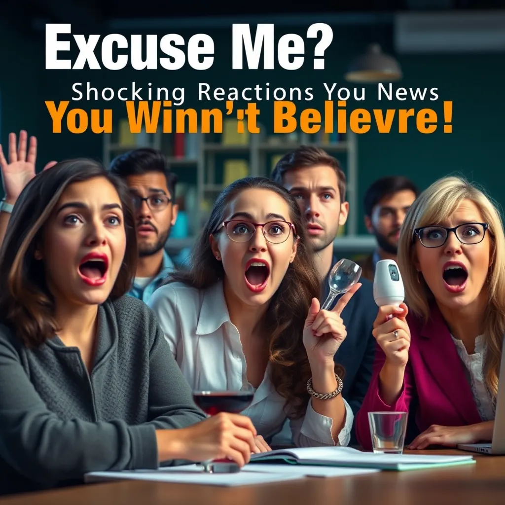 Excuse Me? Shocking Reactions You Won't Believe! : MysteryLores