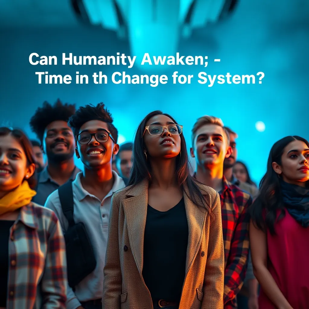 Can Humanity Awaken in Time to Change the System? : MysteryLores