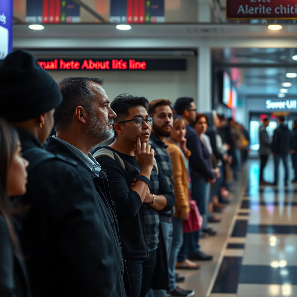 Stuck in a Line: The Endless Wait for Answers : MysteryLores