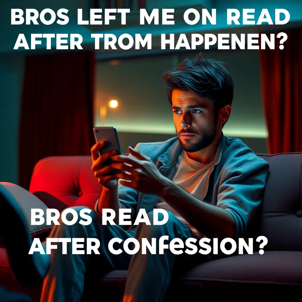 Bros Left Me on Read After Confession – What Happened? : MysteryLores