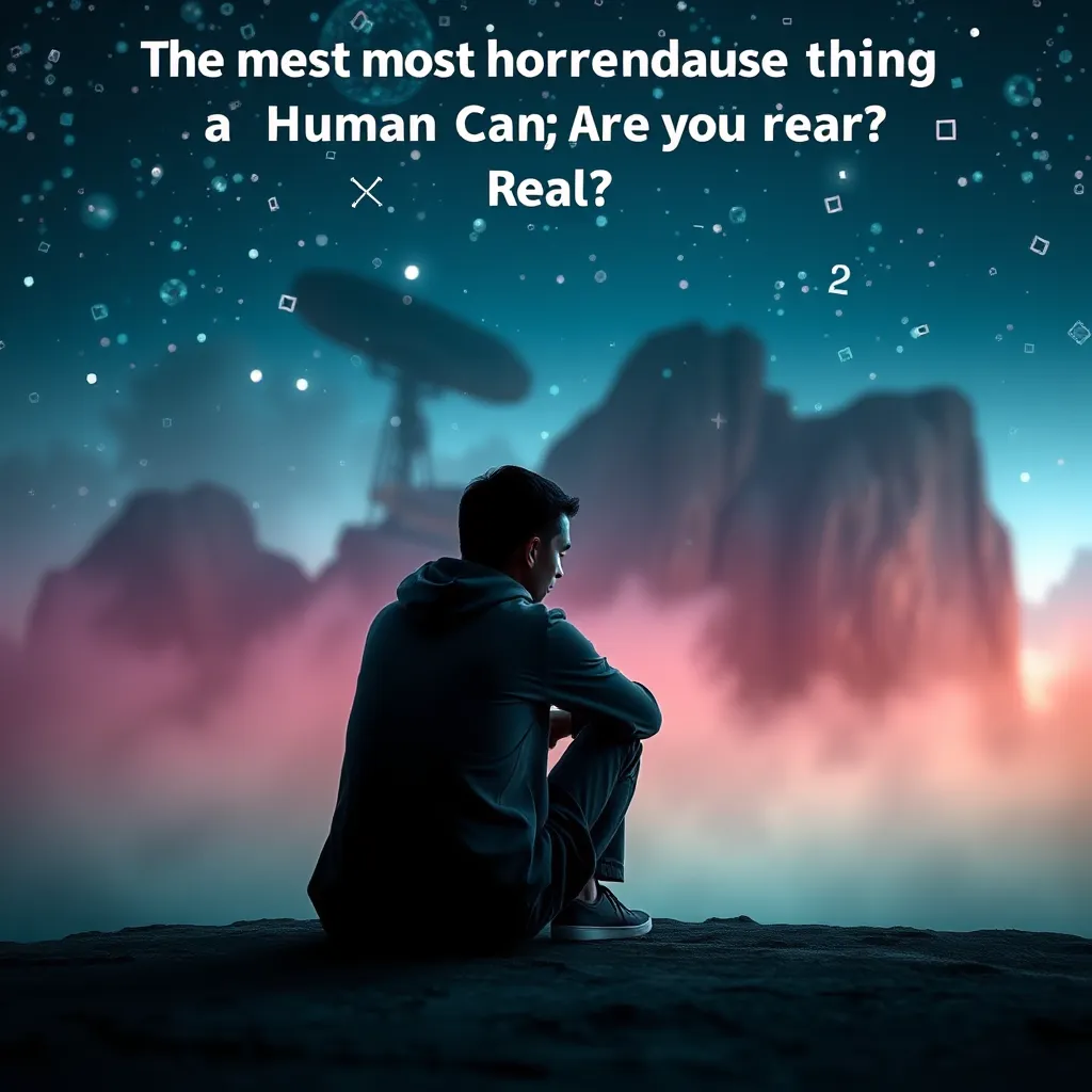 The Most Horrendous Thing a Human Can Hear: Are You Real? : MysteryLores