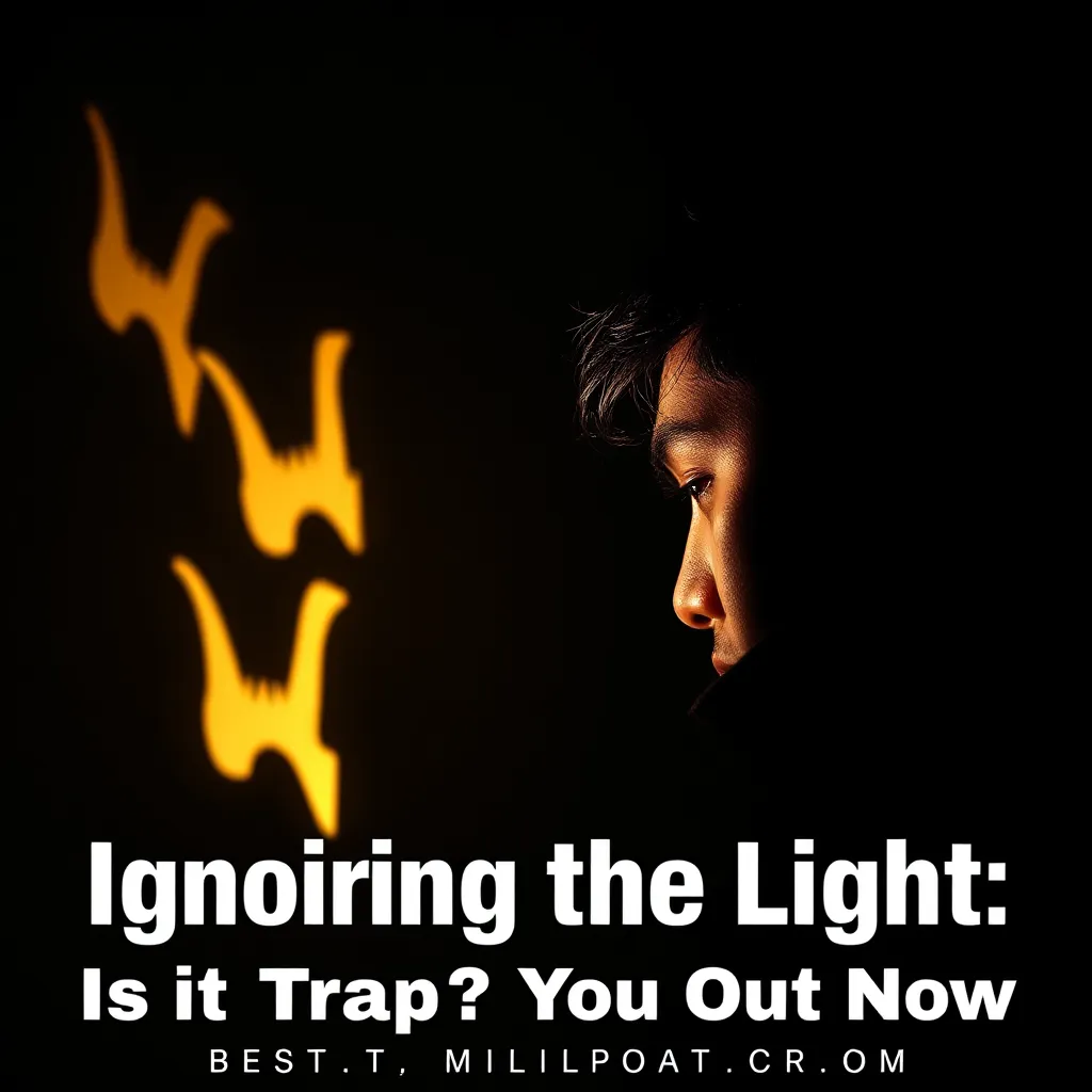 Ignoring the Light: Is it a Trap? Find Out Now : MysteryLores