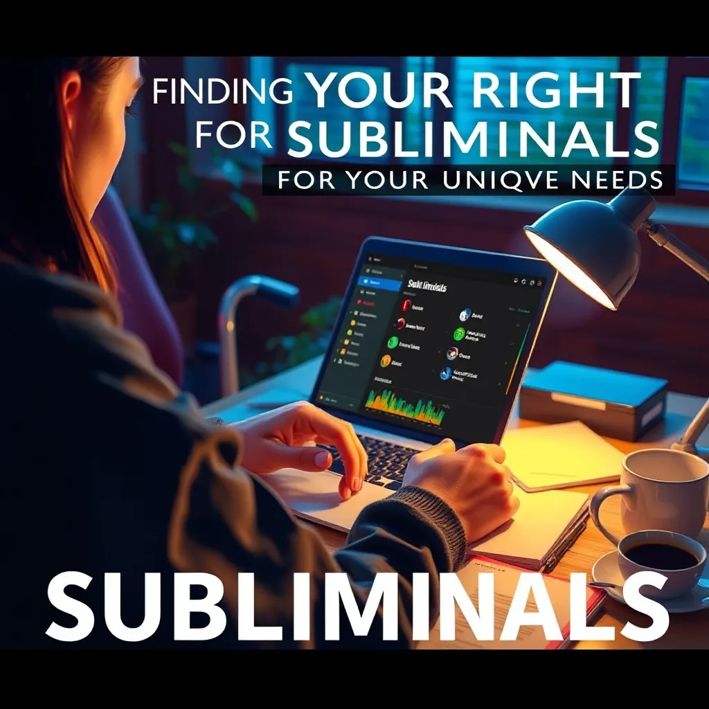 Finding the Right Subliminals for Your Unique Needs : MysteryLores