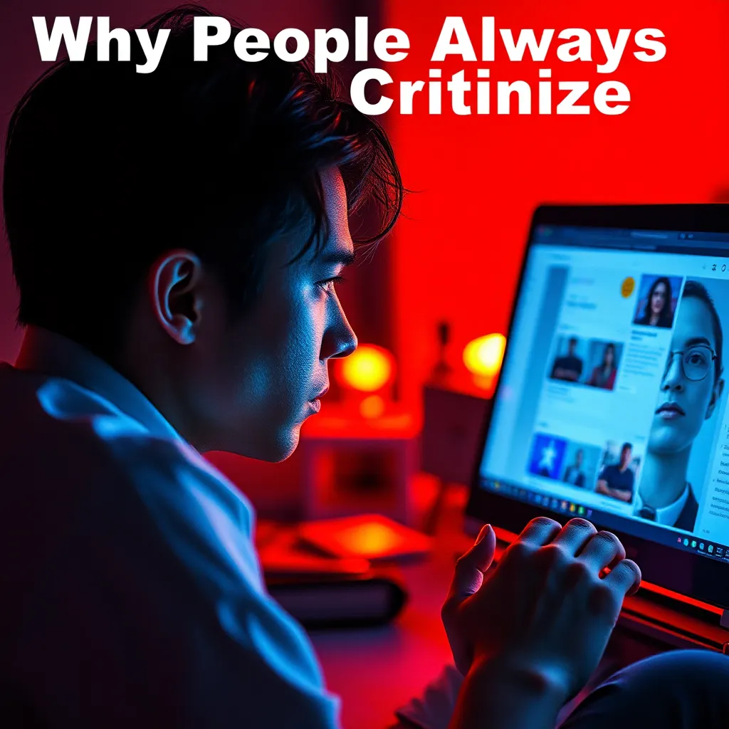 Why People Always Criticize: Understanding the Pushback : MysteryLores