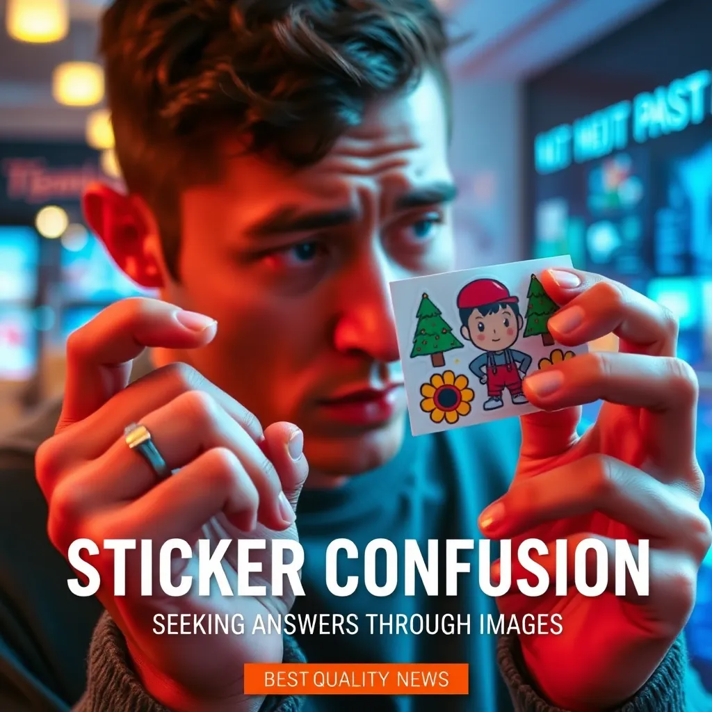 Sticker Confusion: Seeking Answers Through Images : MysteryLores