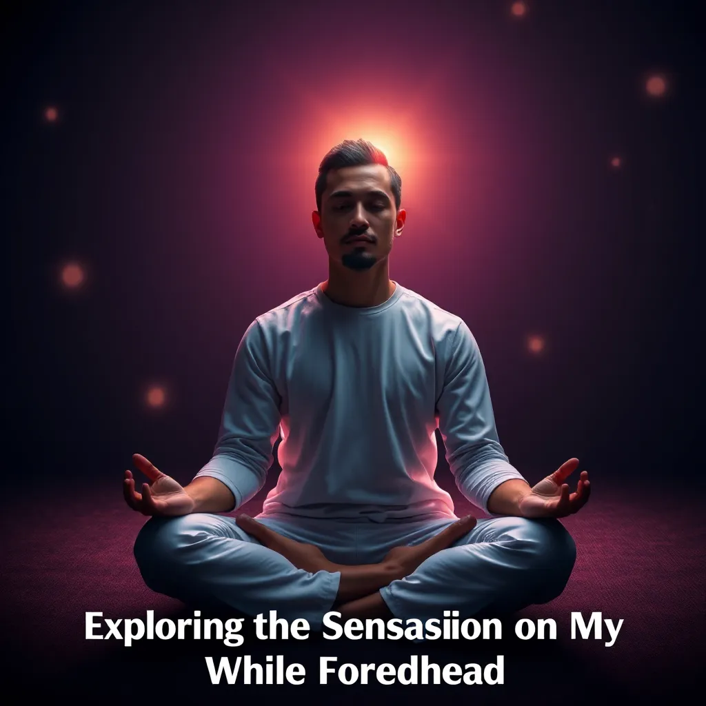Exploring the Sensation on My Forehead While Meditating : MysteryLores