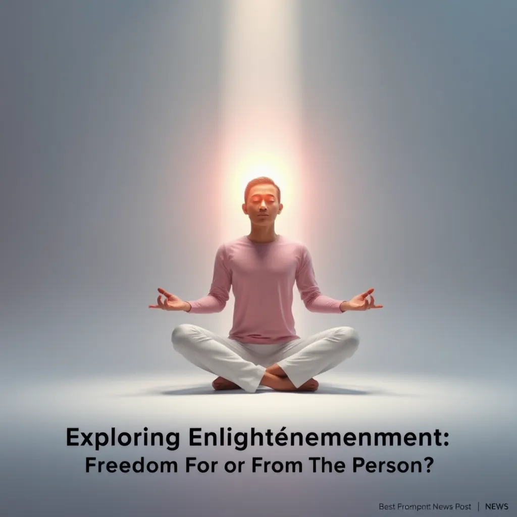 Exploring Enlightenment: Freedom For or From The Person? : MysteryLores