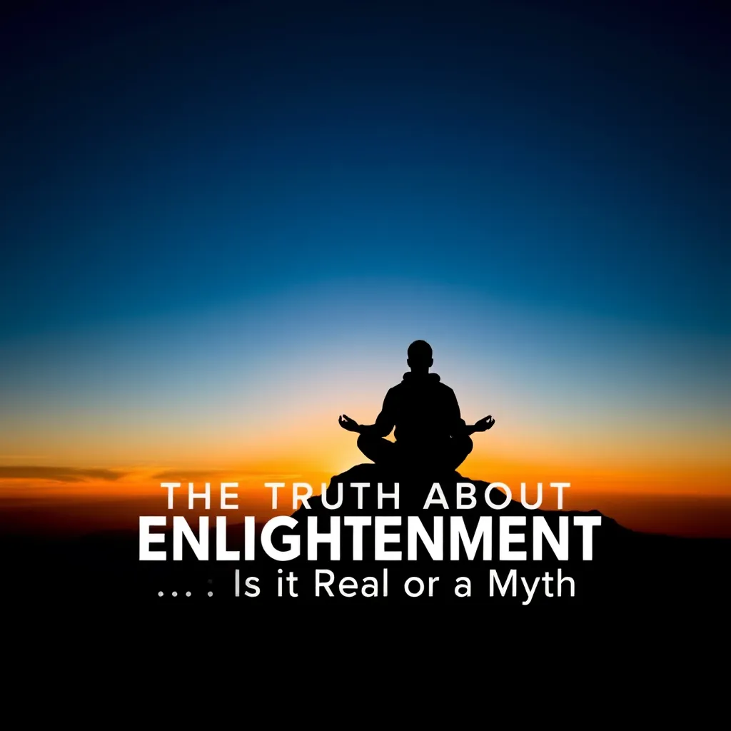 The Truth About Enlightenment: Is It Real or a Myth? : MysteryLores