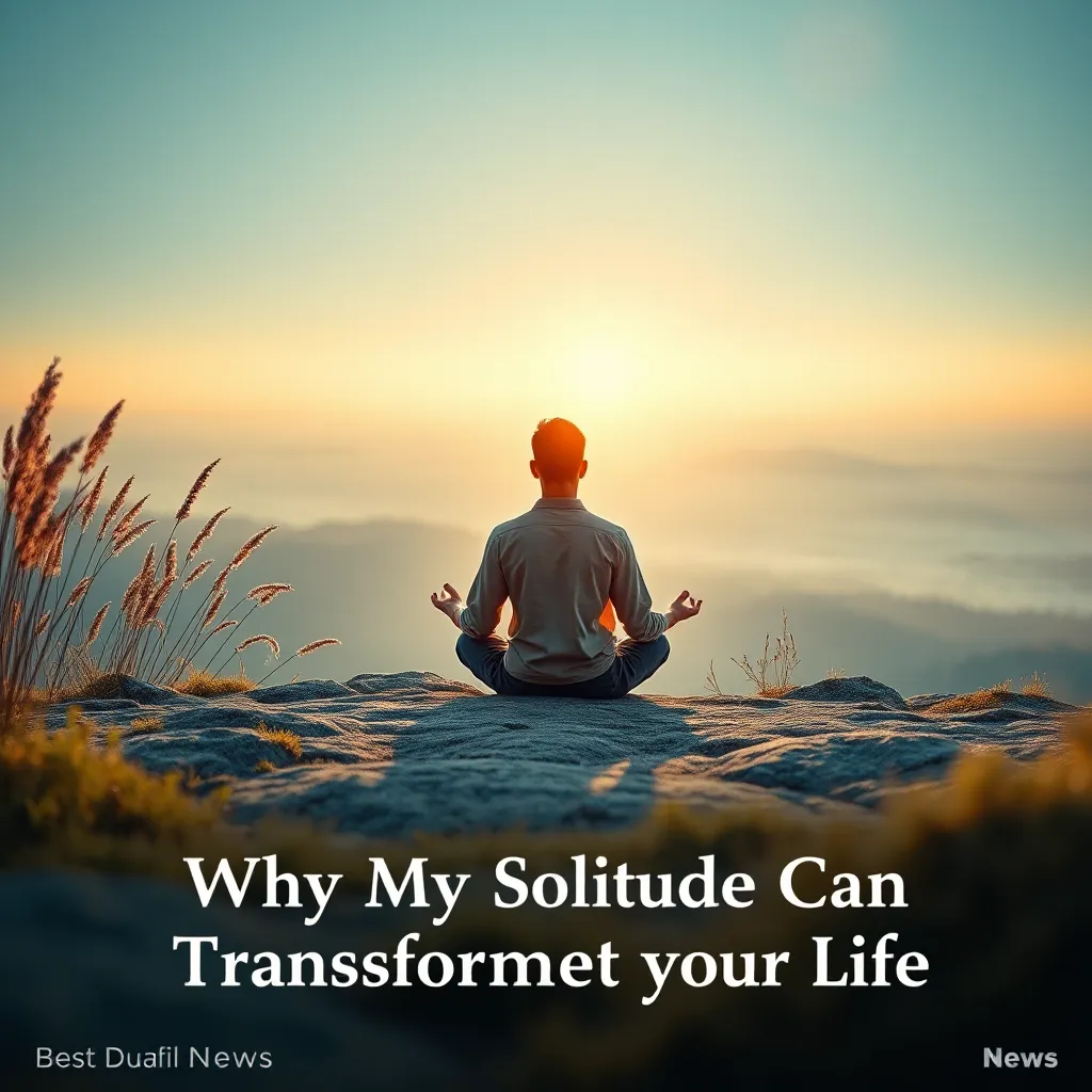 Why Mastering Solitude Can Transform Your Life : MysteryLores