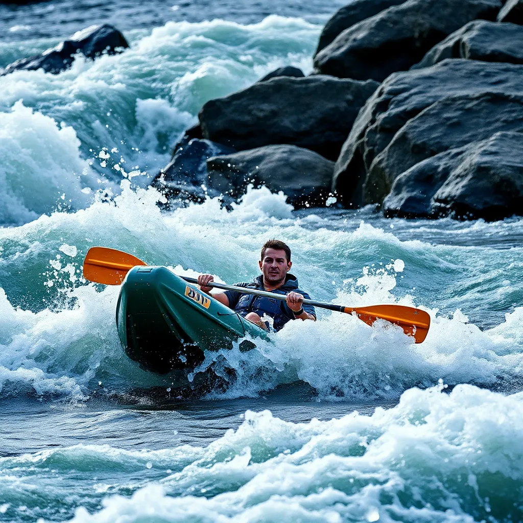Conquering the Raging River: A Daring Adventure : MysteryLores