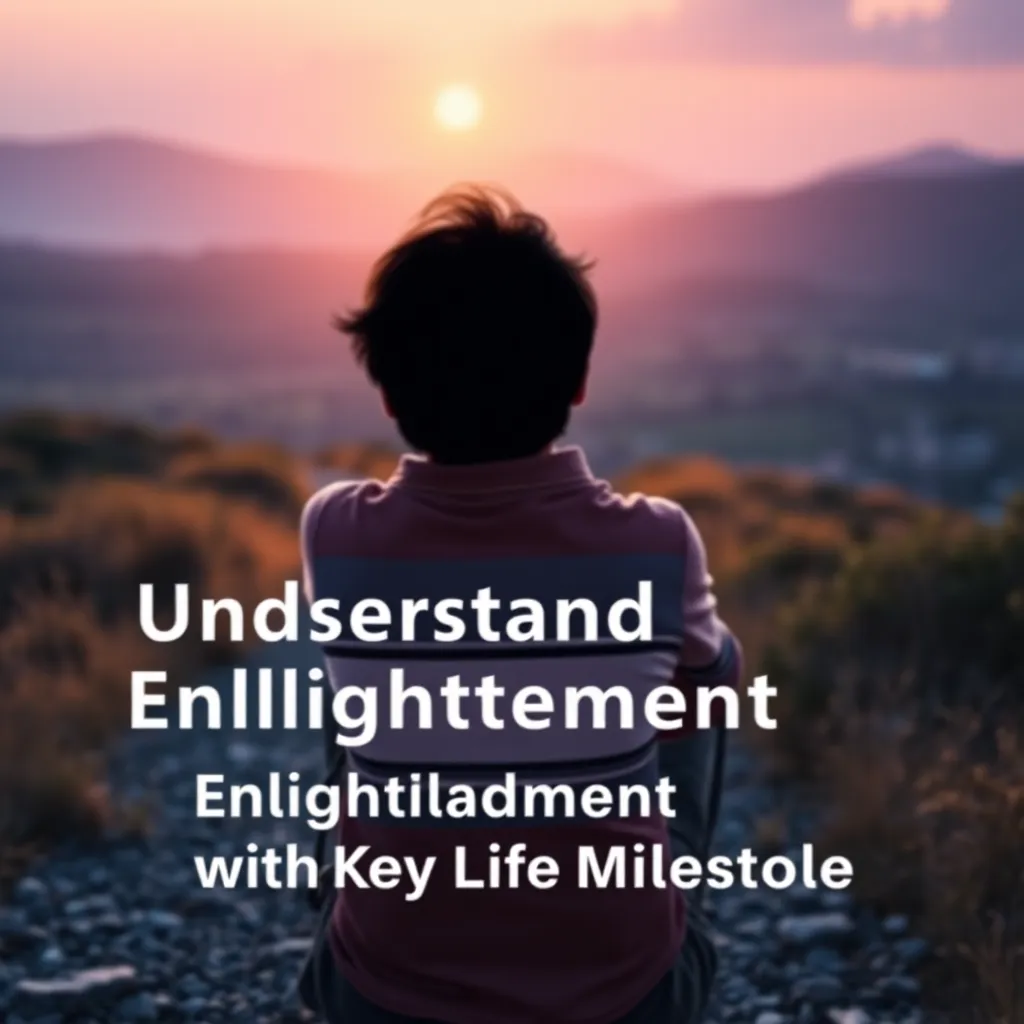 Understanding Enlightenment as a Key Life Milestone : MysteryLores