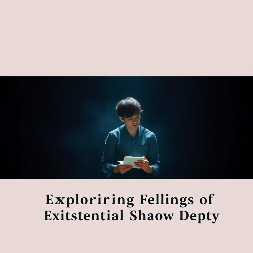 Exploring Feelings of Existential Shallow Depth : MysteryLores